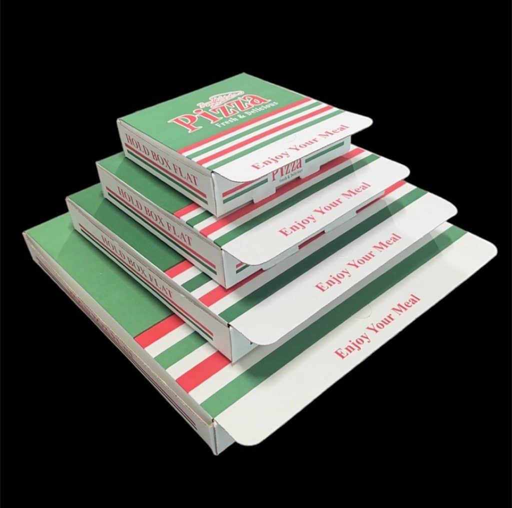 Pizza Boxes 7″ inch to 24″inch 100 Box Strong Quality Commercial Pizza ...